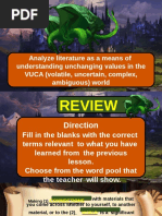 Understanding The VUCA World Introduction Lesson Plan | PDF | Value ...