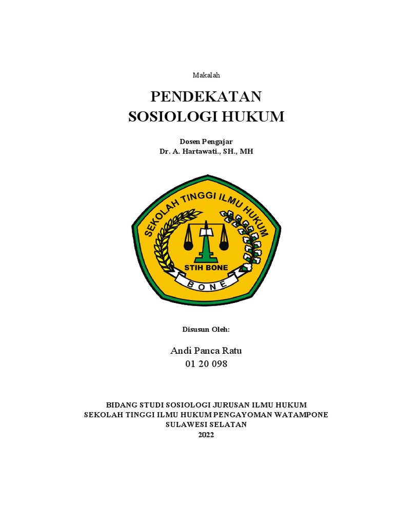 Makalah Hukum | PDF