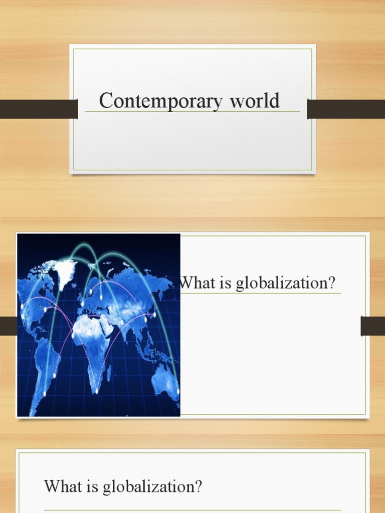 Contemporary World 2 | PDF | Globalization | Capitalism