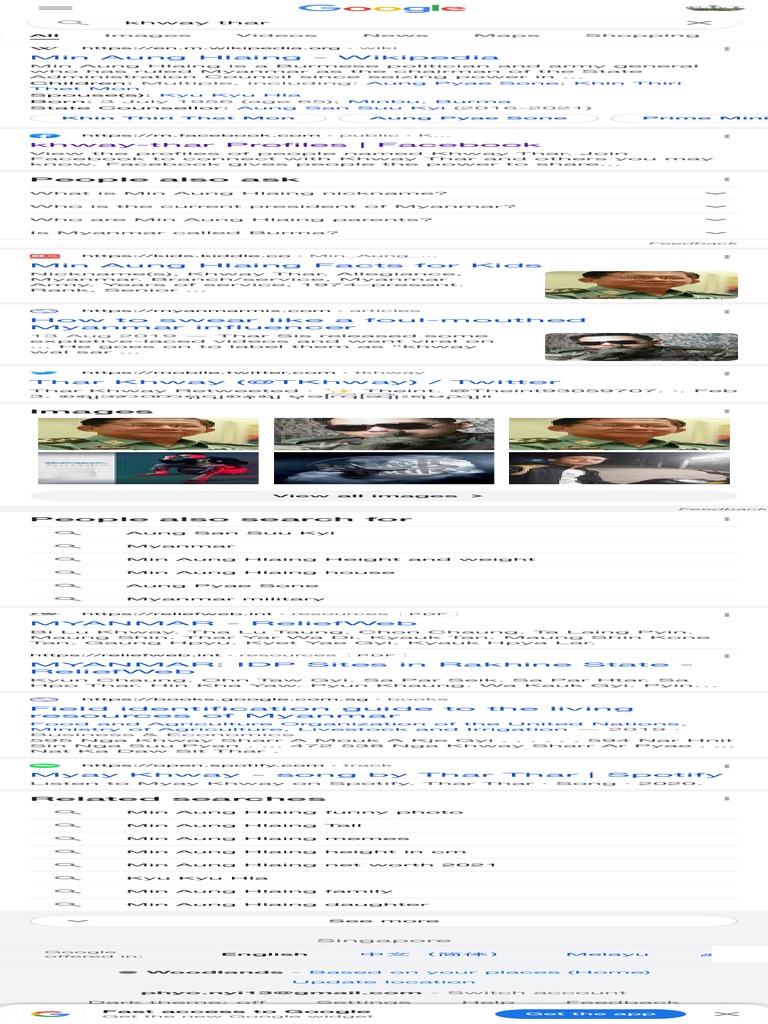 Khway Thar - Google Search | PDF | Myanmar | Politics Of Myanmar