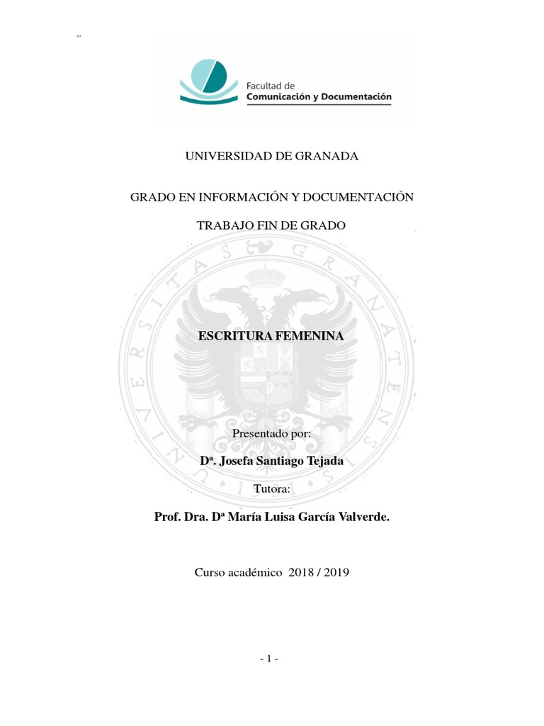 TFG J. Santiago Tejada | PDF