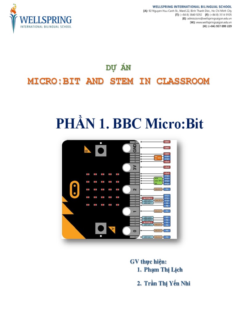 Tài Liệu Giảng Dạy Microbit | PDF