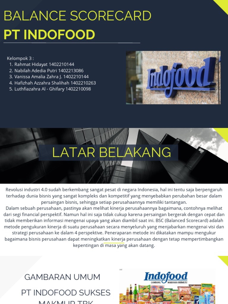PT Indofood | PDF