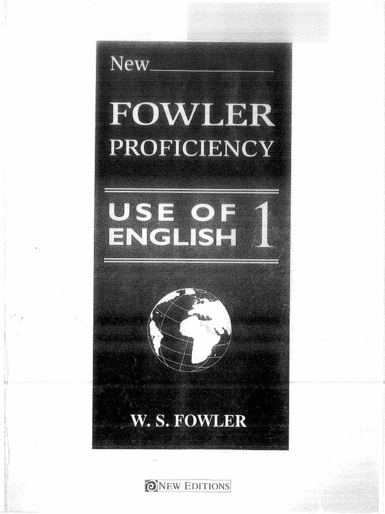 Fowler Proficiency Use of Eng 1 | PDF