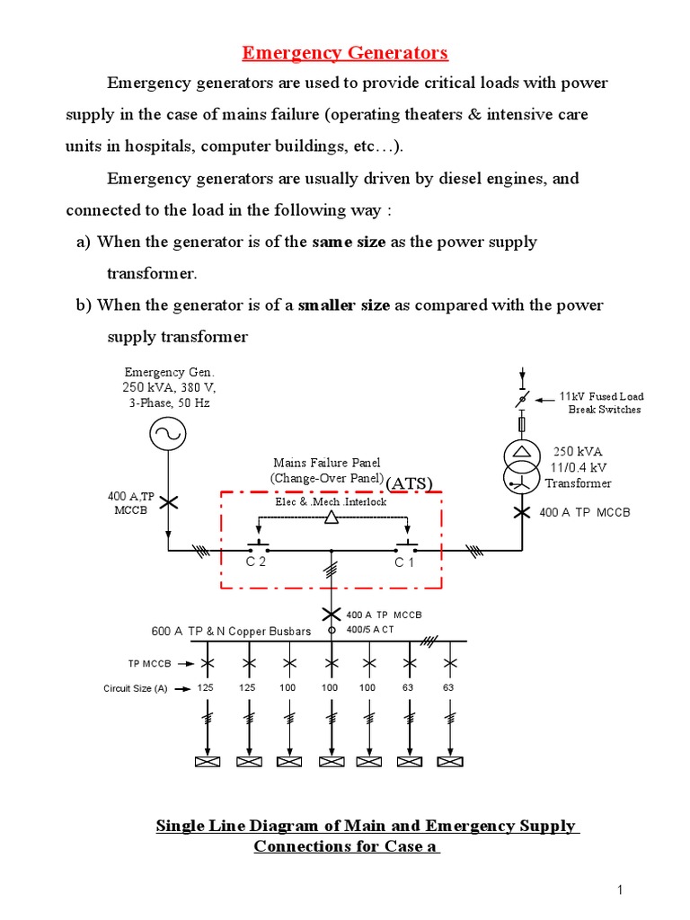 Emergency Generators 1672154385 | PDF | Power Inverter | Rectifier