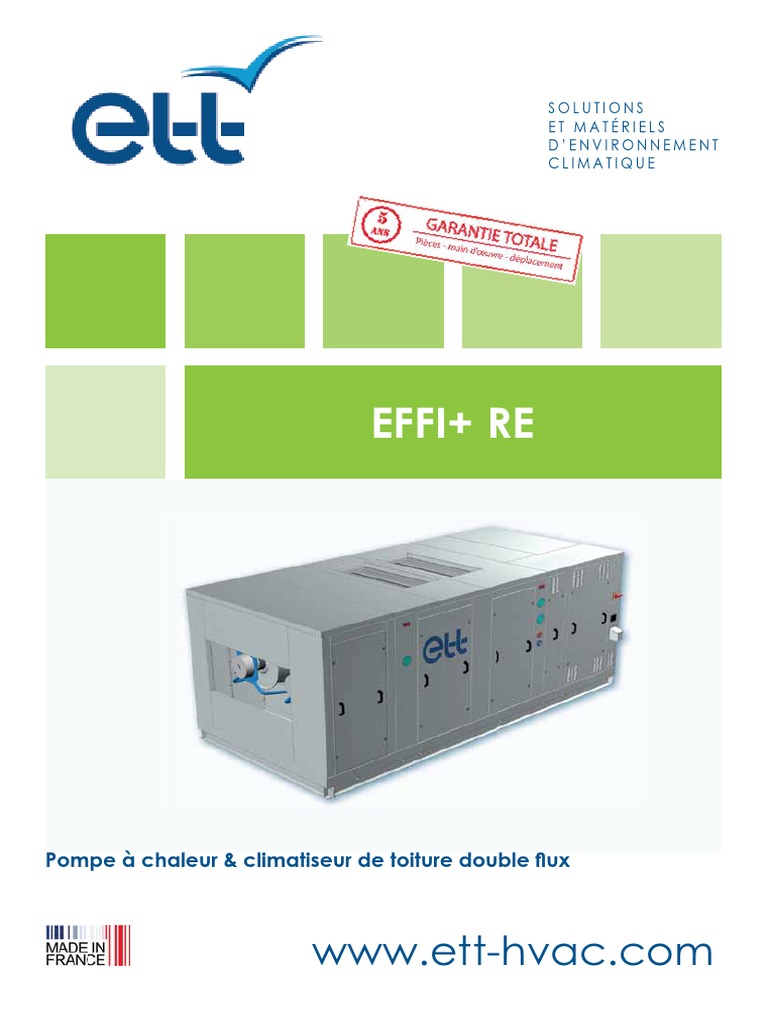 Ett Pac | PDF | Déchets | Climatisation