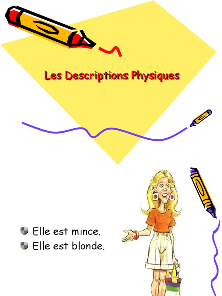 Les Descriptions Physiques 5937 | PDF | Bien-être | Mode de vie
