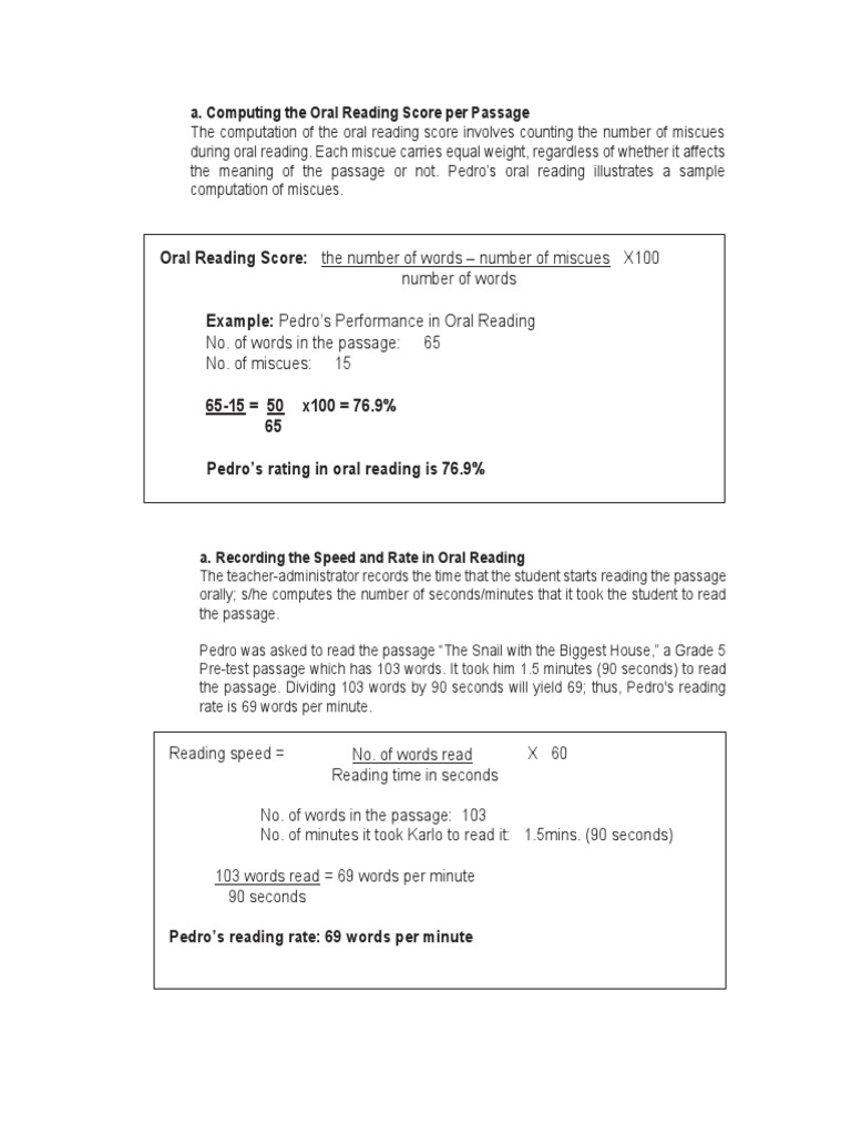 Phil Iri Computation | Download Free PDF | Reading Comprehension ...