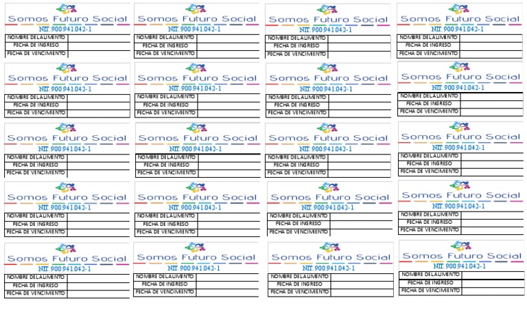 Rotulos Cocina | PDF