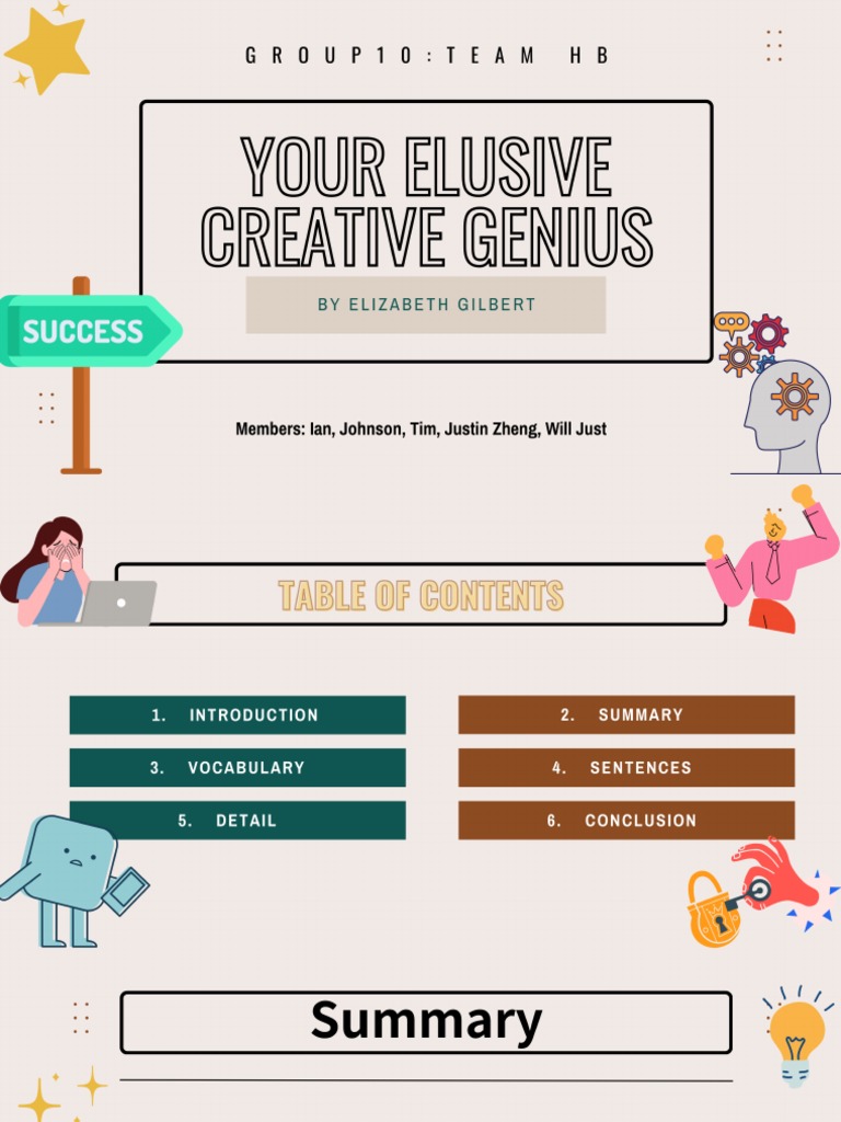 Your Elusive Creative Genius | PDF