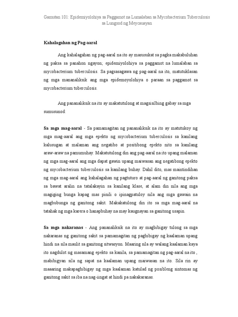 Kahalagahan NG Pag-Aaral | PDF