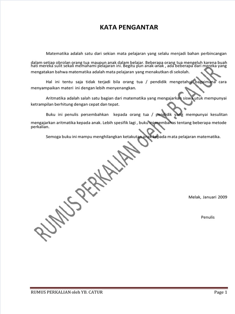 Rumus-Perkalian | PDF