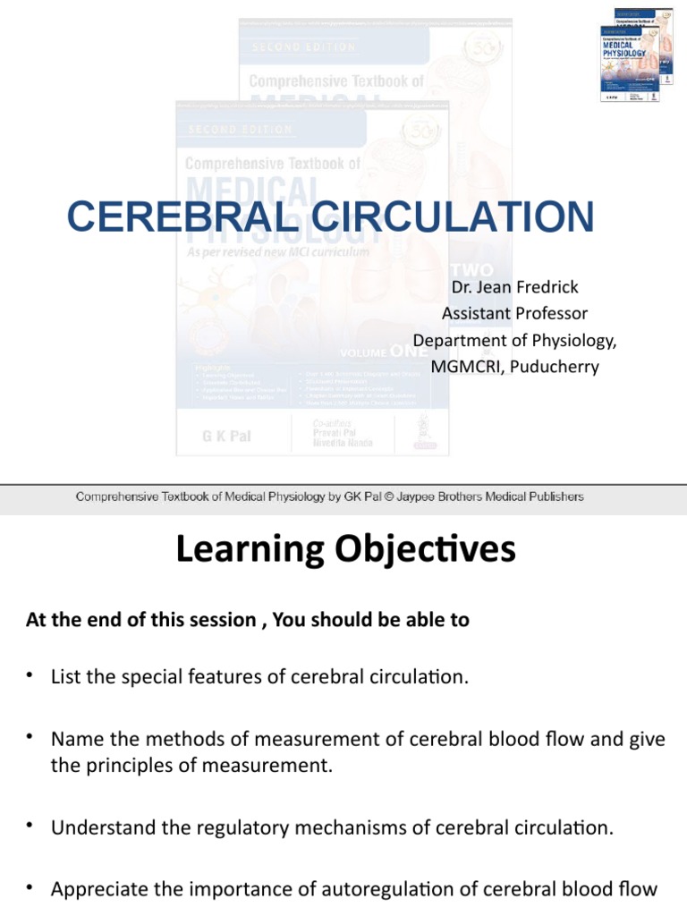 Cerebral Circulation and Stroke Management | PDF | Stroke | Thrombosis