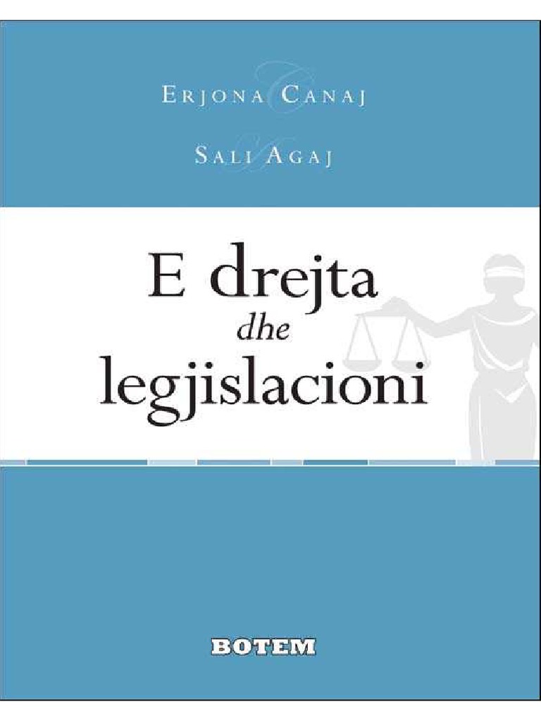 E Drejta Dhe Legjislacioni | PDF