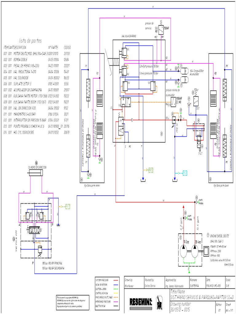 Diagramas Raptor 55-D 30.05.12 JMC-183-P06JN12.RV2-2 | PDF