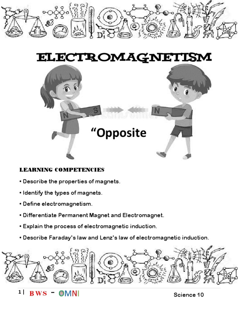 Electromagnetism For Printing Module | PDF | Electromagnetic Induction | Electric Generator