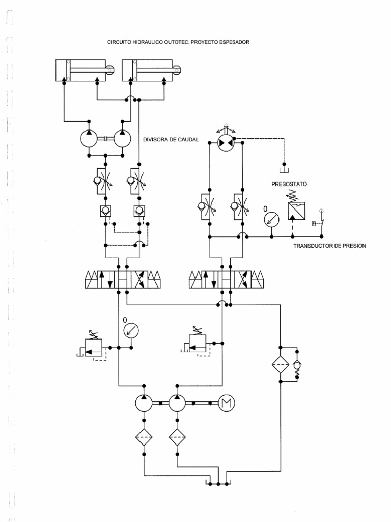 Diagrama Hidraulico Espesador de Relaves. | PDF