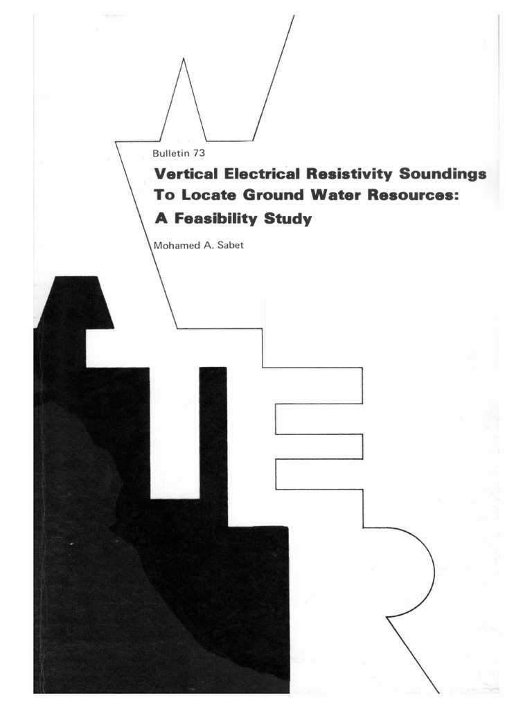 Method Geophysics Pdf Aquifer Groundwater