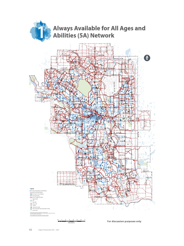 5A Network Map - Calgary | PDF