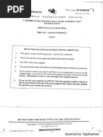 POB Paper 1 Answers | PDF