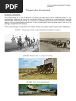 Evolution of Transportation Through Time | PDF | Transport | Public ...