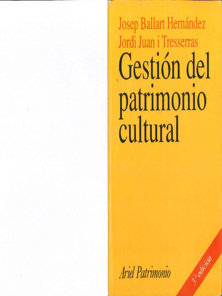 Gestión Del Patrimonio Cultural | PDF