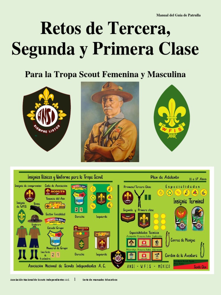 Manual del Guía de Patrulla Scout | PDF | Exploración | Recreación al ...