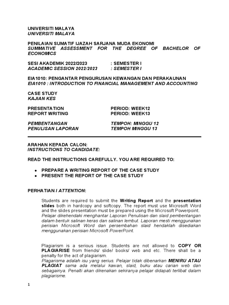 EIA1010 FM Group Assignment | PDF | Capital Structure | Regression Analysis