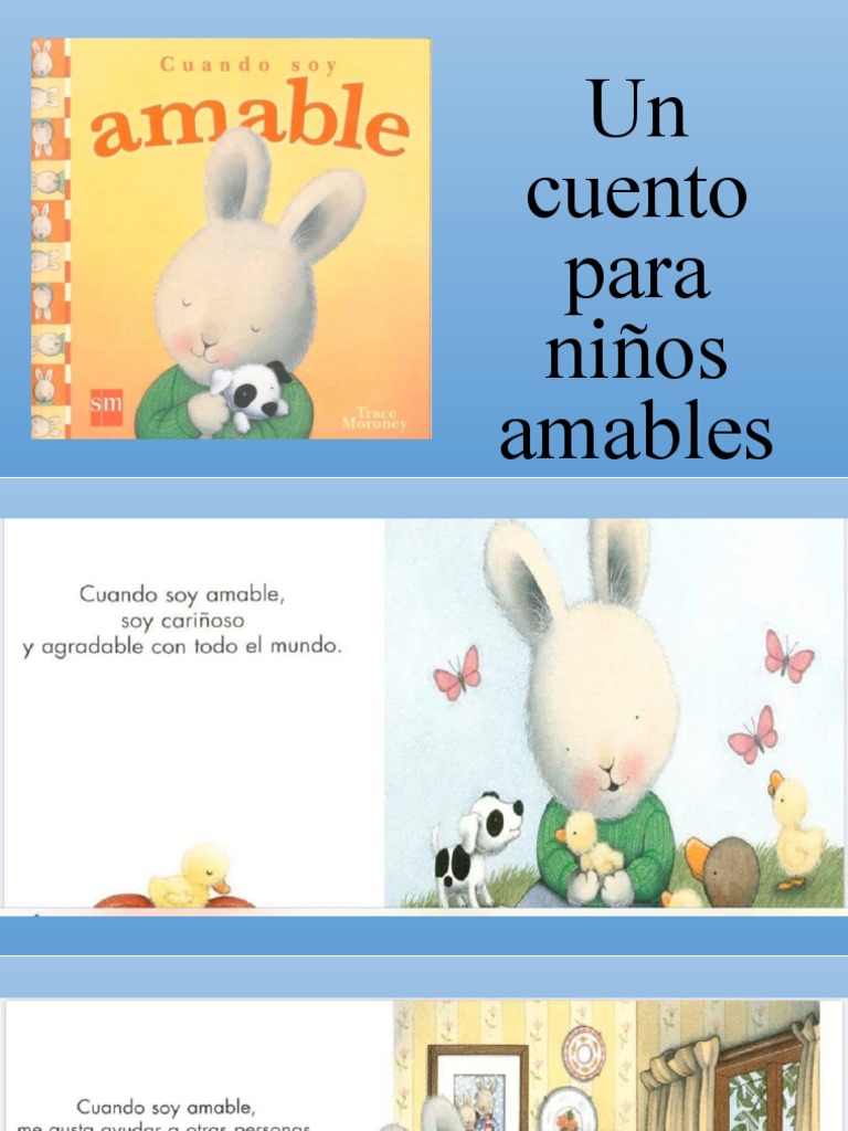Cuento Conejitos Cundo Sooy Amable | PDF