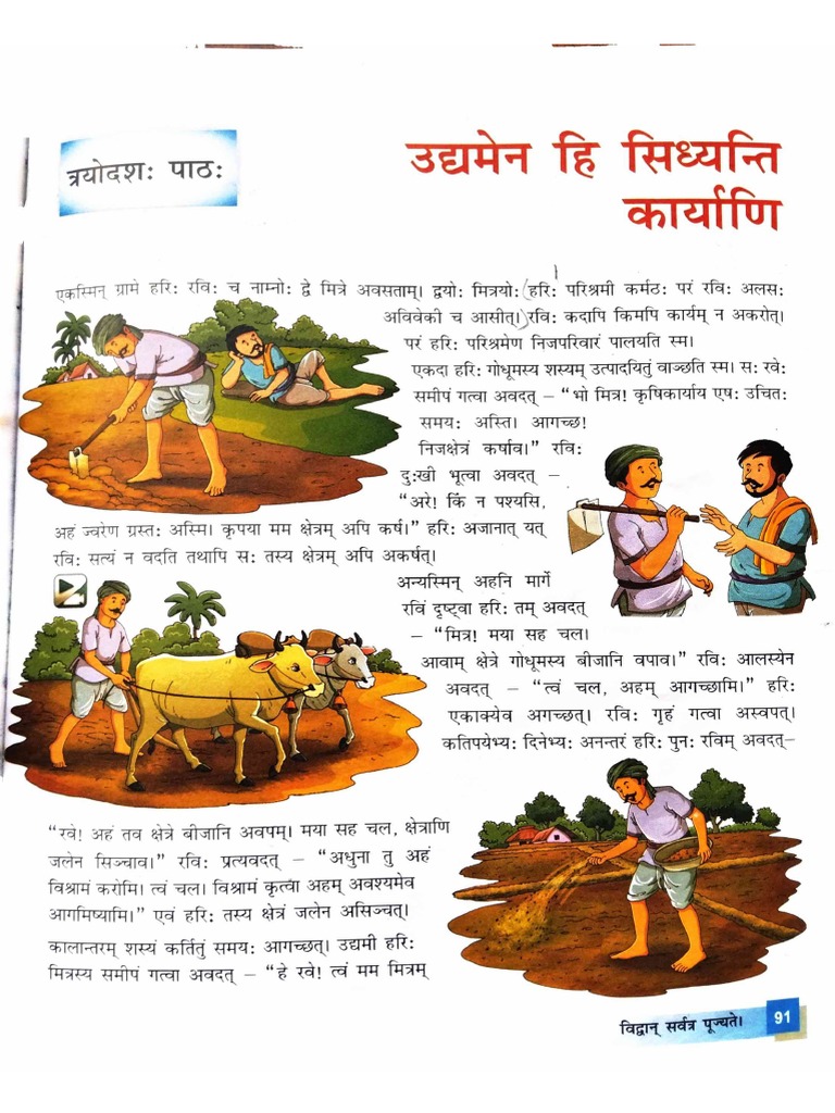 SKT 7 CH 13 Anuvad, Exercise | PDF