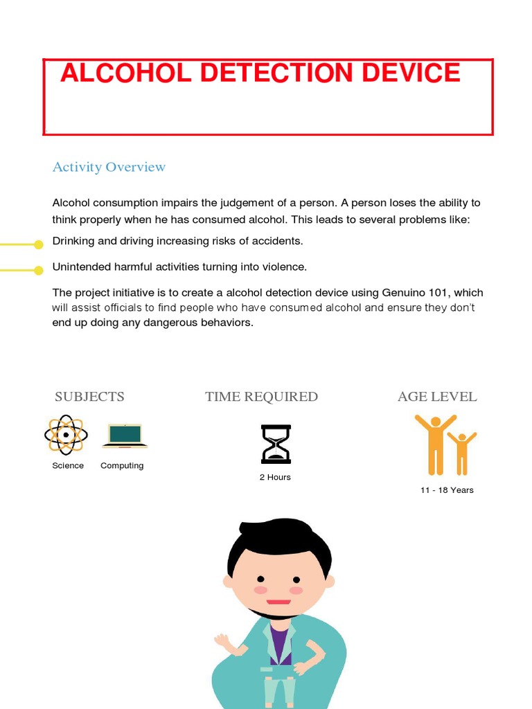 Activity Card 1-Alcohol Detection | PDF | Arduino | Ethanol