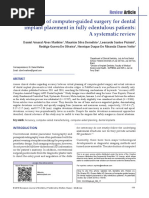Artificial Intelligence in Prosthodontics | PDF | Machine Learning ...