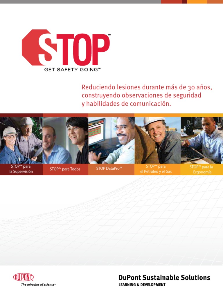 STOP para La Supervision STOP para Todos | PDF | Factores humanos y ...