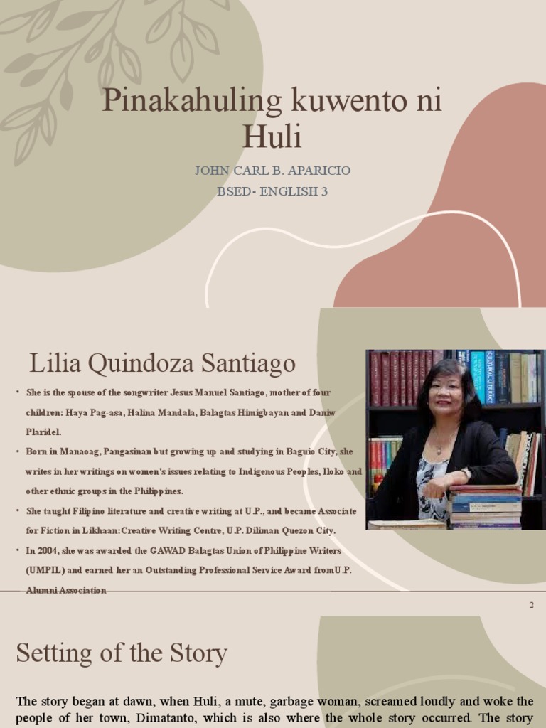 Pinakahuling Kuwento Ni Huli | PDF | Philippines