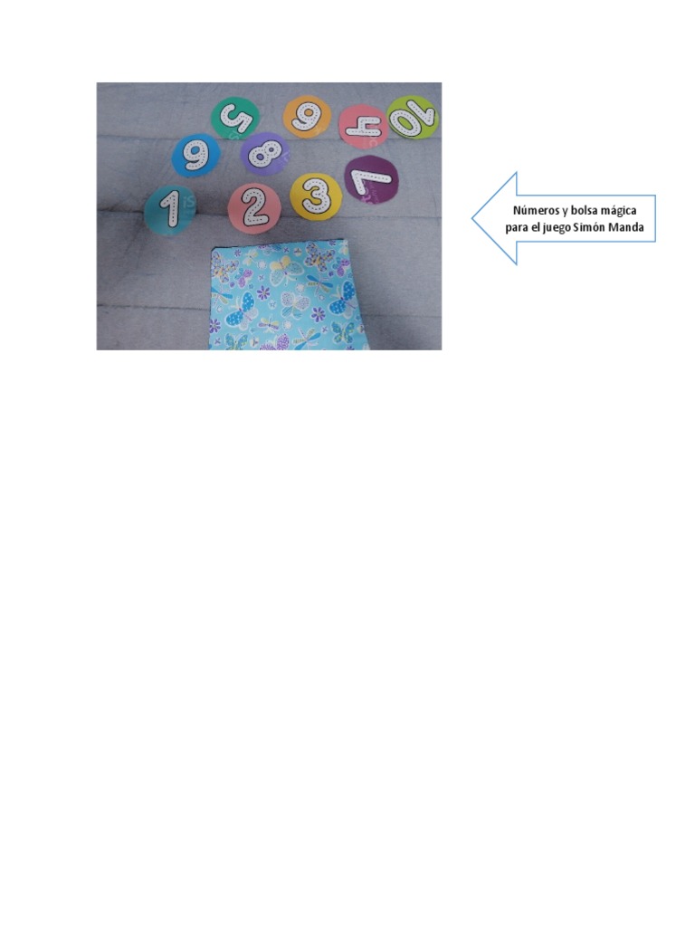 15.173.087-6 Material Juego Simón Manda | PDF