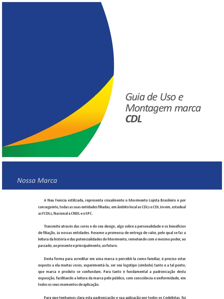 Manual CDL FINAL | PDF | Marca | Cor