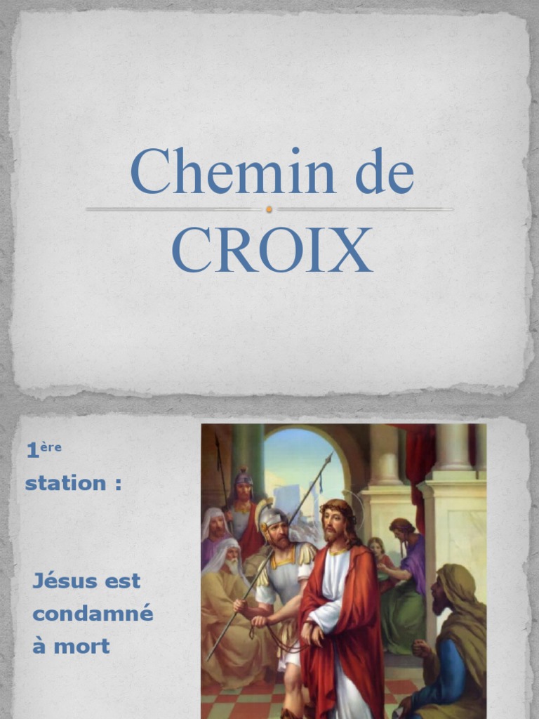 Les Stations Du Chemin de Croix | PDF