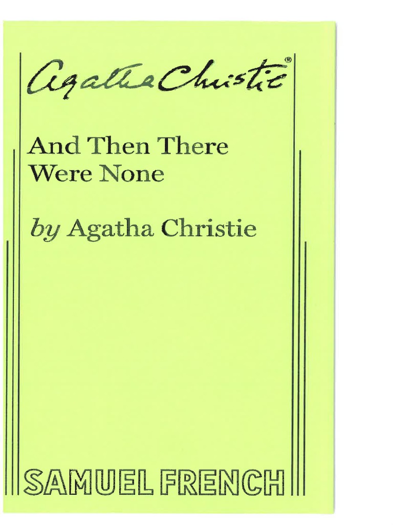 And Then There Were None | PDF
