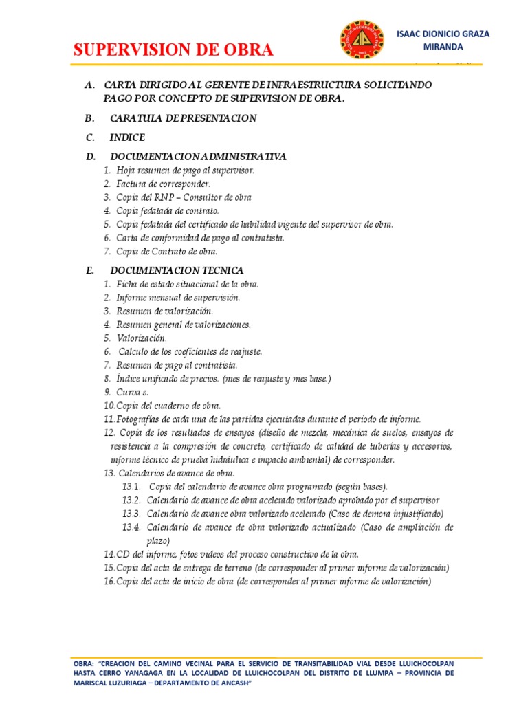 Indice y Separadores | PDF