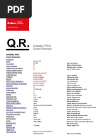 Sabre Quick Reference Guide | PDF | Civil Aviation | Transport