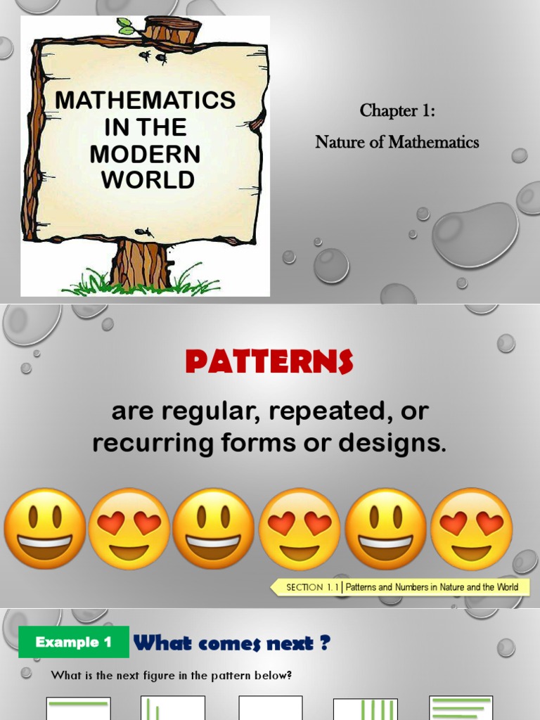 Patterns & Symmetry in Nature | PDF | Pattern | Mathematics