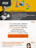 IOQM 2021 Question Paper With Solutions | PDF | Area | Triangle