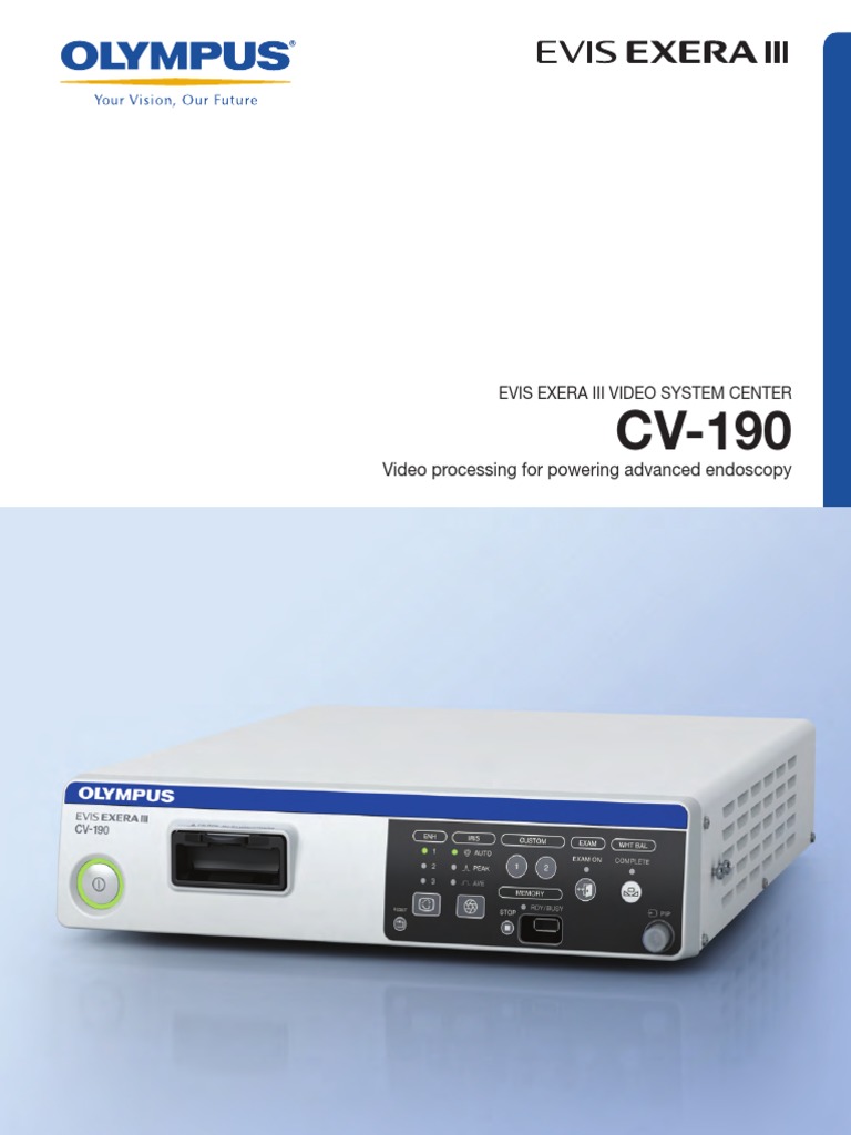 ESSInc-Olympus 190series Products | PDF | Video | Power Supply