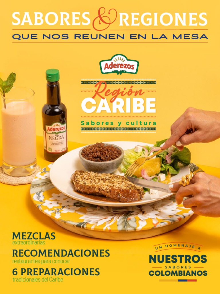 Recetario Region Caribe | PDF | Cocina occidental | Comida regional y étnica