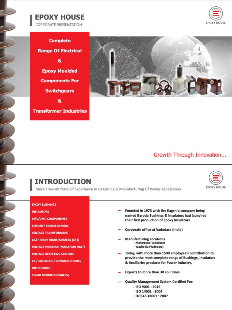 Epoxy House: Complete Range of Electrical & Epoxy Moulded Components ...