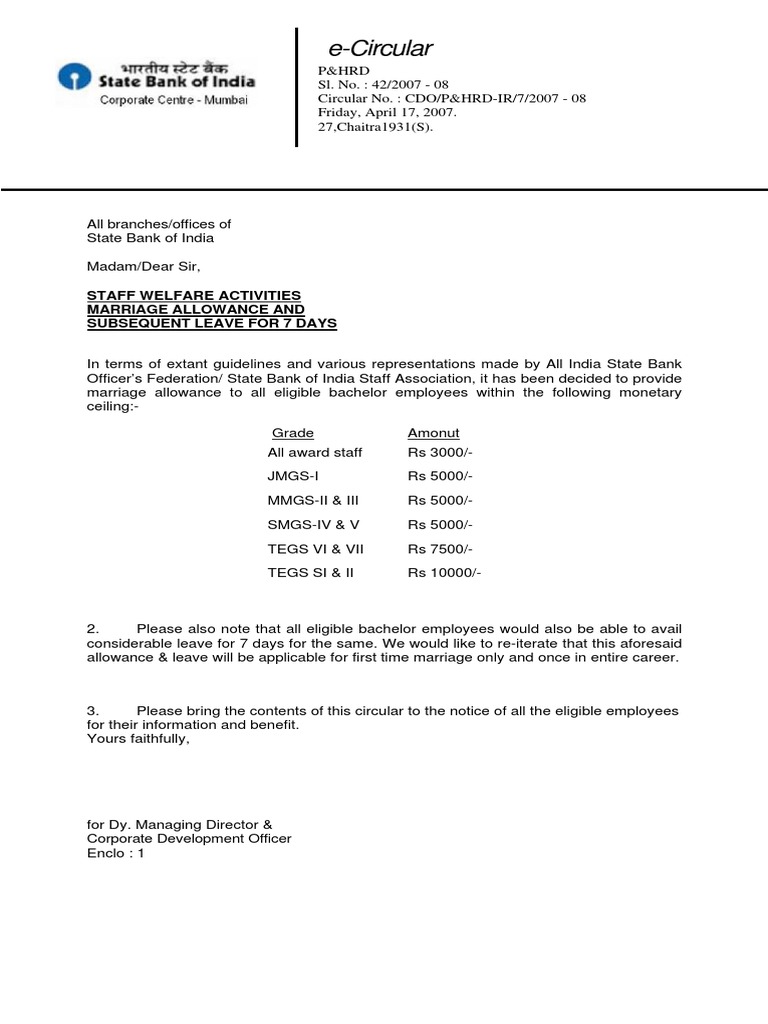 Marriage Circular | PDF | Business