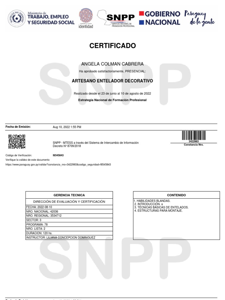 Angela Colman Cabrera | PDF