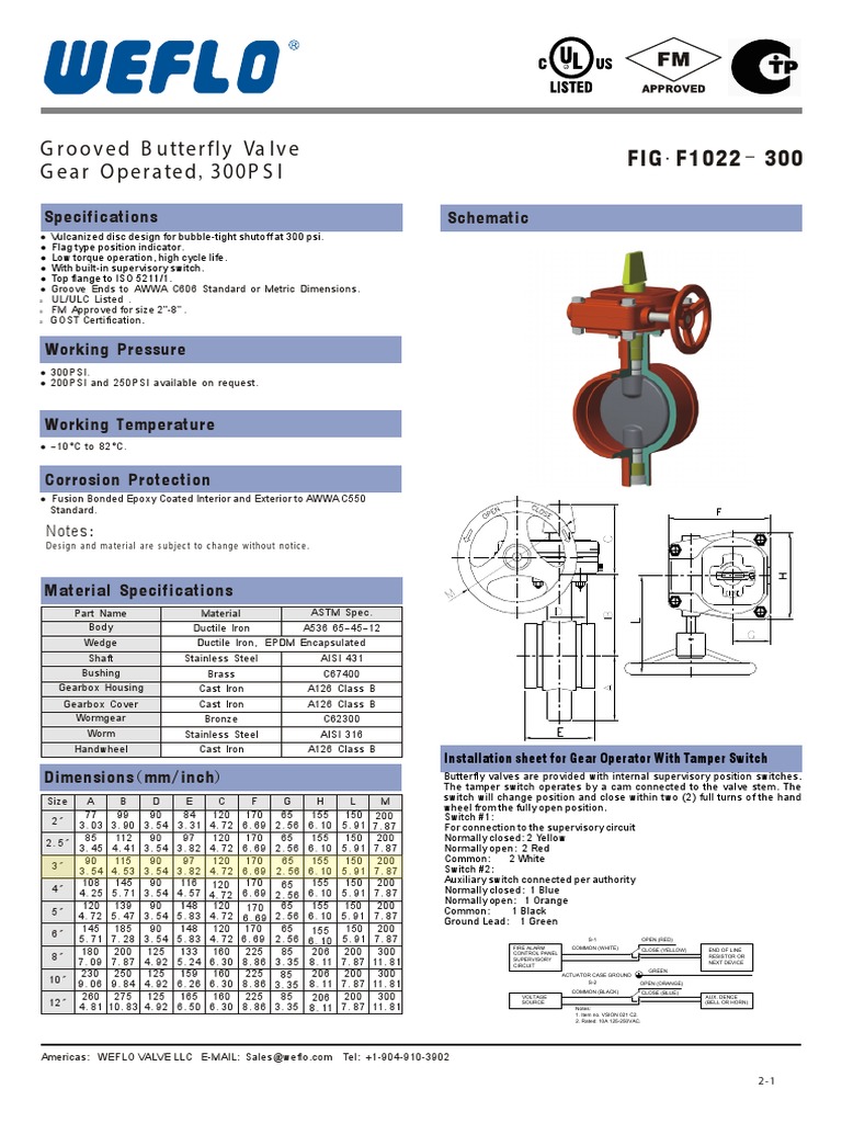VALV - MARIP-F1022-300 de 3 Pulgadas | PDF | Switch | Valve
