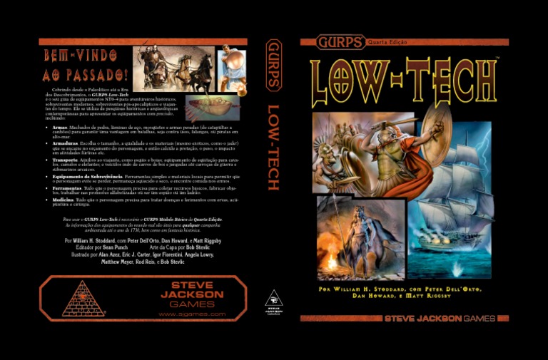GURPS 4 Edição - Low-Tech (Impressão) (Capa) | PDF