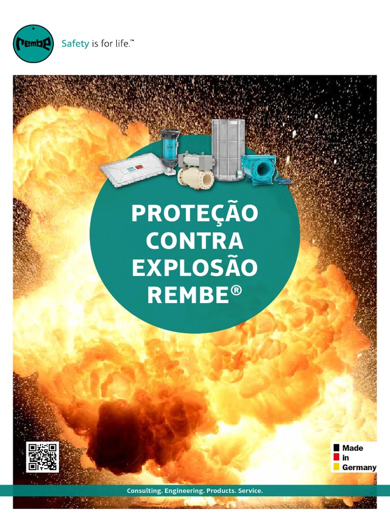 REMBE Explosion Safety PT | PDF | Pressão | Risco